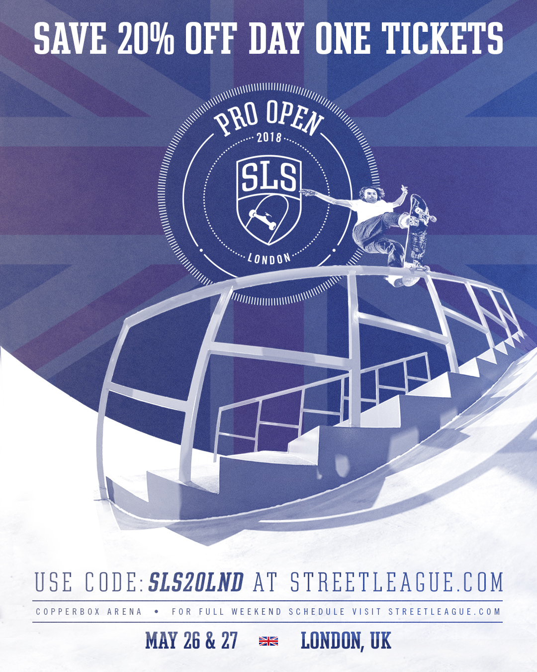 SLS Ticket Offer | Skateboard GB | Run by skateboarders. For skateboarders.