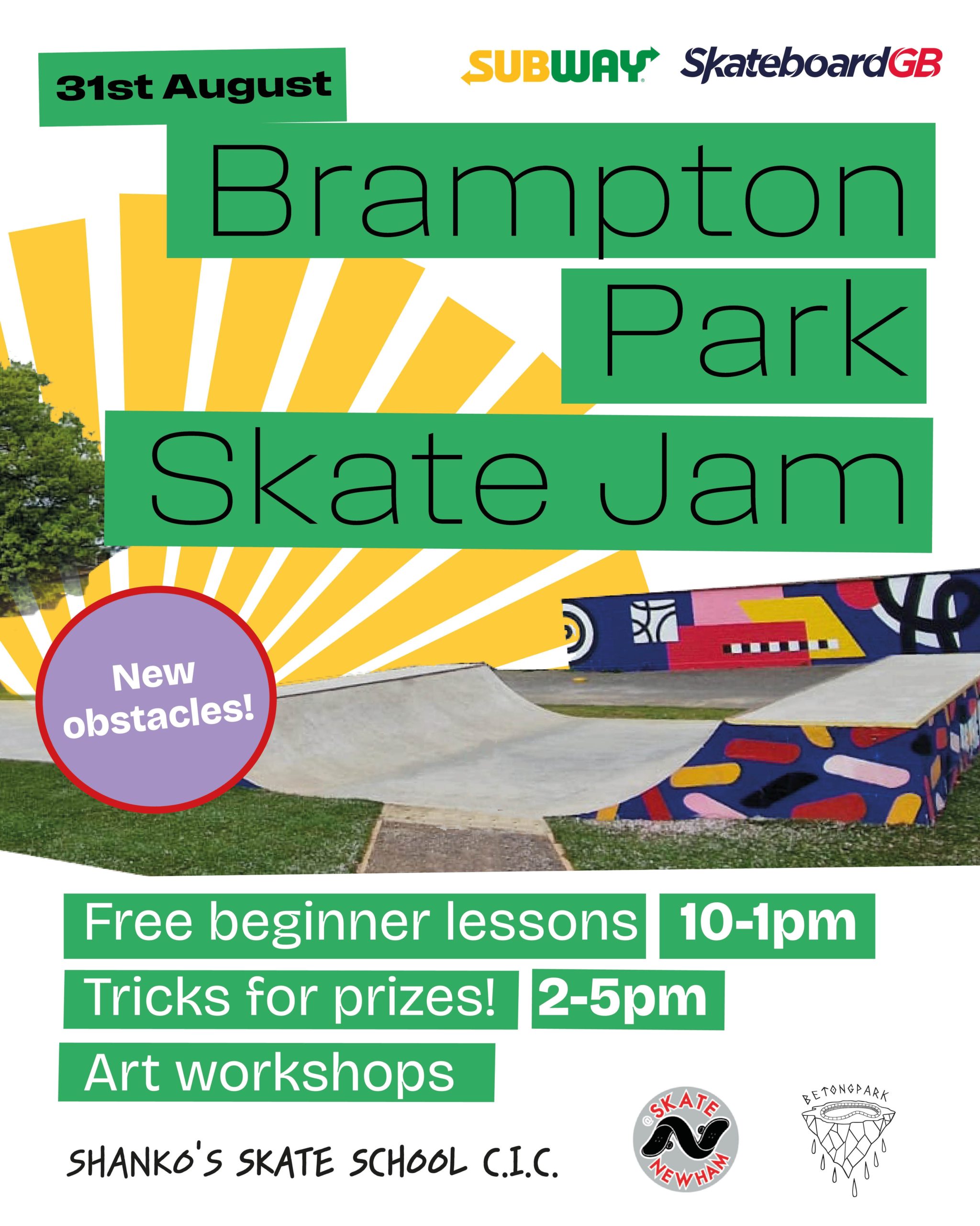 London – Brampton Park Skate Jam | Skateboard GB | Run by skateboarders ...